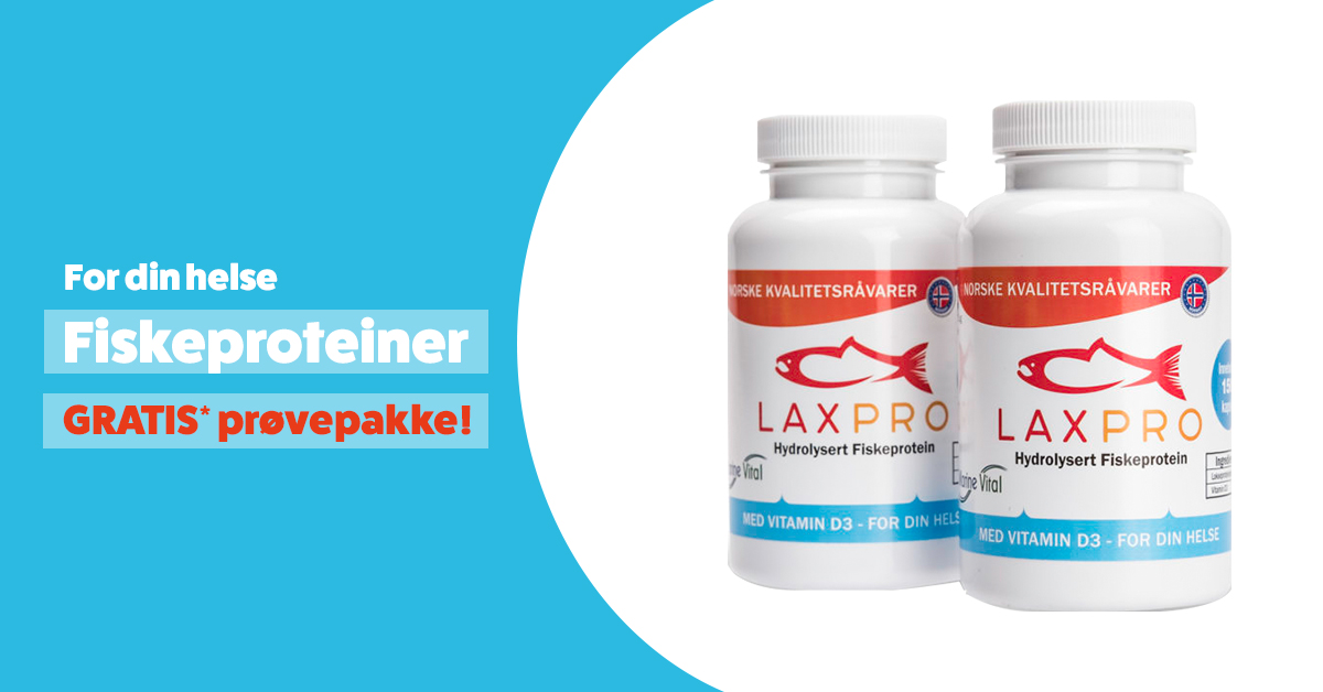 Home - Laxpro - Hydrolysert fiskeprotein for din helse